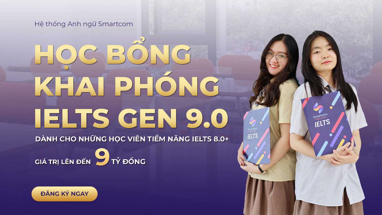 Học bổng tiếng Anh 9 tỷ của Smartcom English có gì hot?